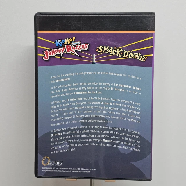 KIDMO JOHNNY ROGERS Smackdown 2 Week Series Kids Educational Christian DVD $14.04 - PicClick CA