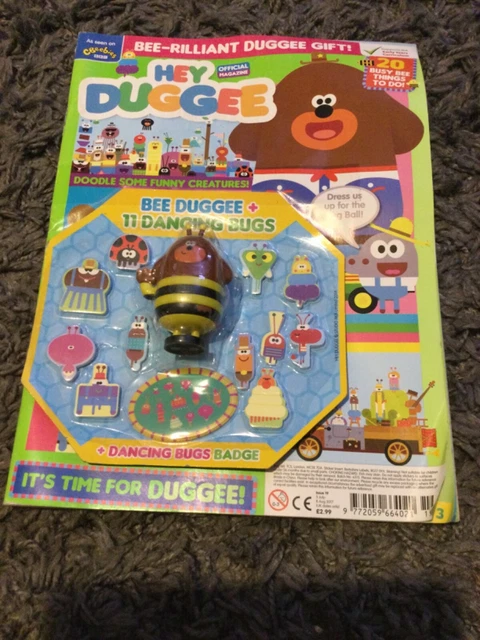 CBEEBIES HEY DUGGEE magazine Issue 15 puppet theatre please see pic. £5 ...