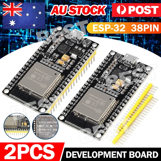 2PCS NEW ESP-32 ESP32S Development Board 2.4GHz WiFi+Bluetooth Antenna ...