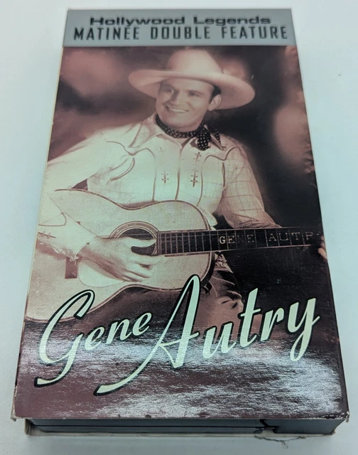 GENE AUTRY DOUBLE Feature VHS Oh Susanna, The Old Corral, TESTED £9.35 ...