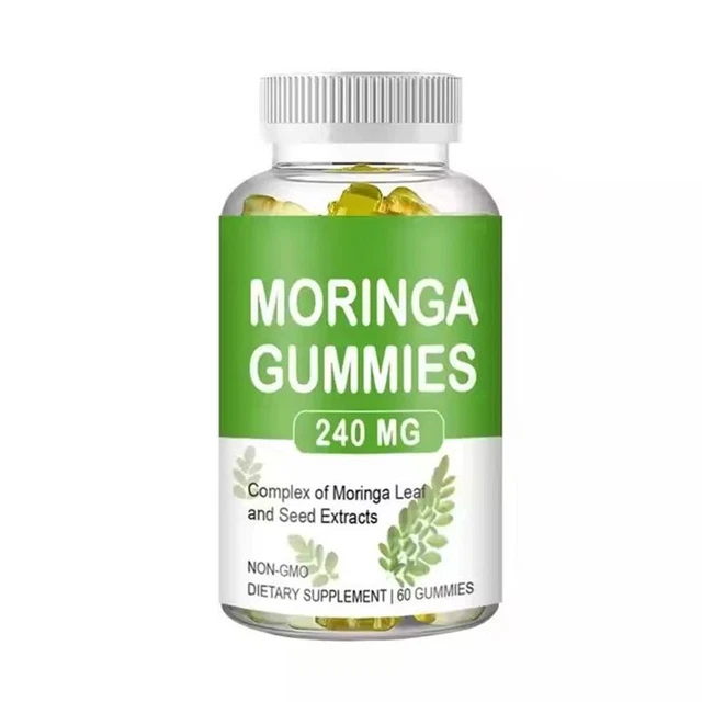 MORINGA GUMMIES SUPPLEMENT, Superfood Antioxidant & Immune Support Lot ...
