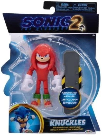 NEW SONIC THE Hedgehog 2 The Movie 10cm Articulated Action Figures ...