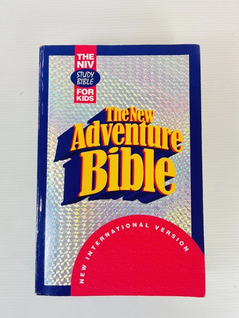 THE NEW ADVENTURE Bible The NIV Study Bible For Kids Paperback Free ...