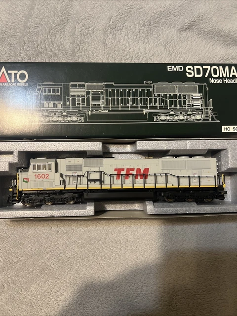 HO KATO 37-6455 SD70MAC Diesel Locomotive TFM Kansas City Southern ...