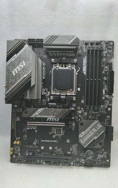 MSI B650 GAMING Plus WiFi ATX Motherboard AMD Ryzen Socket AM5. £52.60 ...