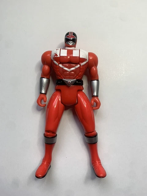 POWER RANGERS TIME Force Auto Morphin Red Ranger Bandai 2001 £9.00 ...