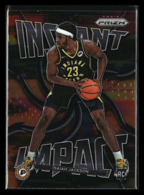 2021-22 PANINI PRIZM Instant Impact #9 Isaiah Jackson Indiana Pacers Basketball EUR 1,76 ...