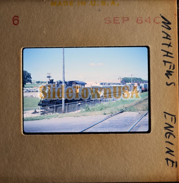 VTG 1964 TRAIN Slide MC Line 31 Great Northern Fargo Steam Engine ...