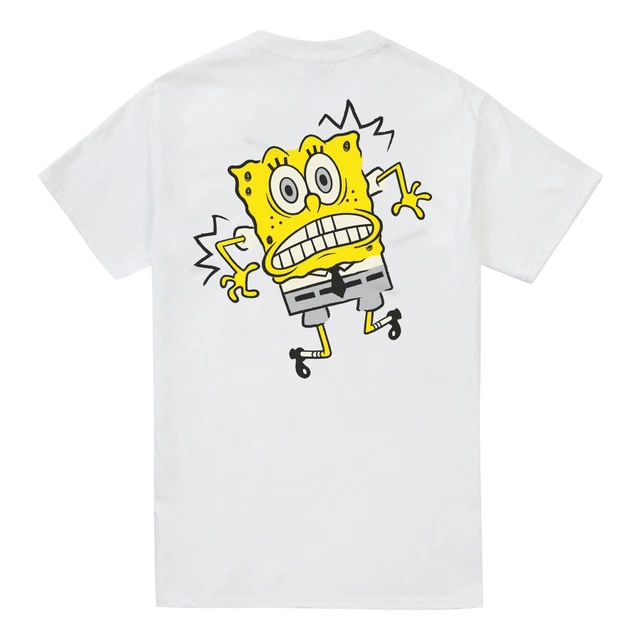 SPONGEBOB SQUAREPANTS MENS T-shirt Shock Cotton Top Regular Tee S-2XL ...