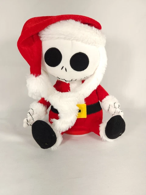 DISNEY NIGHTMARE BEFORE Christmas Animated Jack Skellington SANTA Plush ... DISNEY NIGHTMARE BEFORE Christmas Animated Jack Skellington SANTA Plush ...
