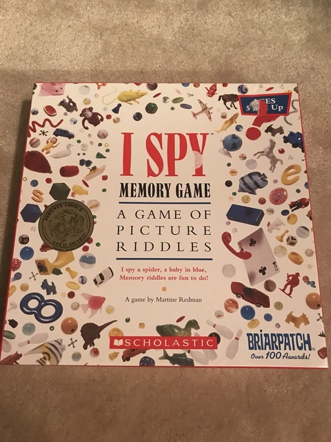 BRIARPATCH SCHOLASTIC I SPY Memory Game 15th Anniversary Edition EUR 10 ...
