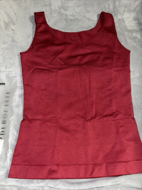 NEW UNDEROUTFIT XL Cami Tank Tummy Control w/Compression Red £13.30 ...