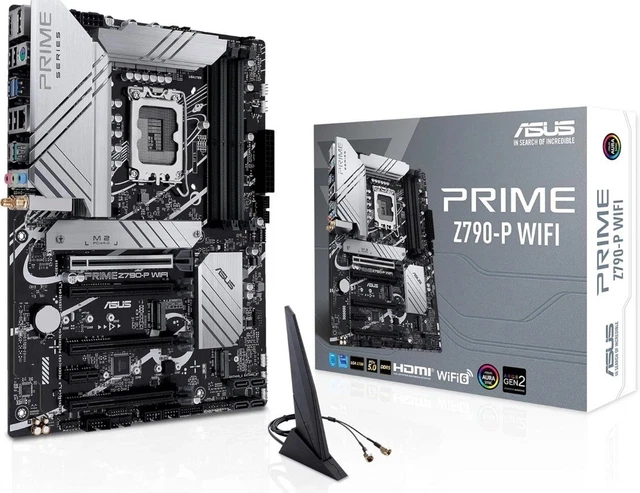 ASUS PRIME Z790-P WiFi ATX Motherboard, LGA 1700, DDR5, PCIe 5.0, USB-C ...