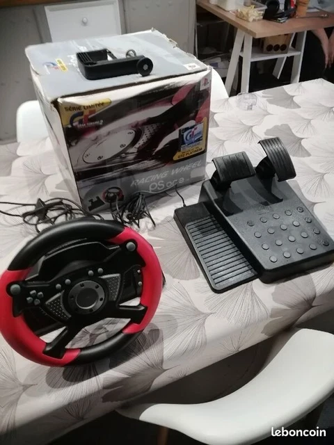 PLAYSTATION 1 PS1 - Volant Racing Wheel Série Limitée Gran Turismo 2 en ...