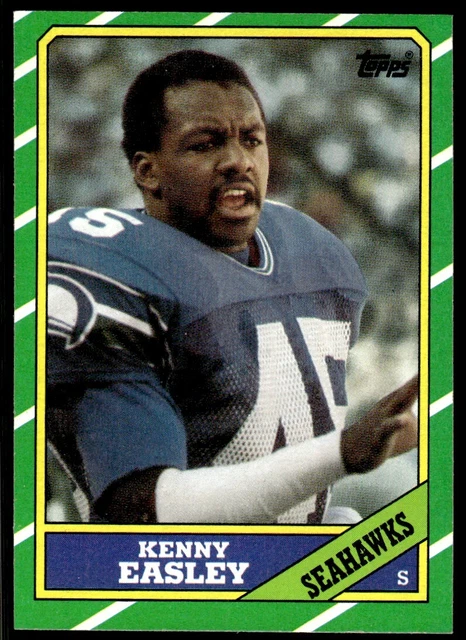 1986 NFL TOPPS Kenny Easley Seattle Seahawks #211 EUR 1,88 - PicClick FR