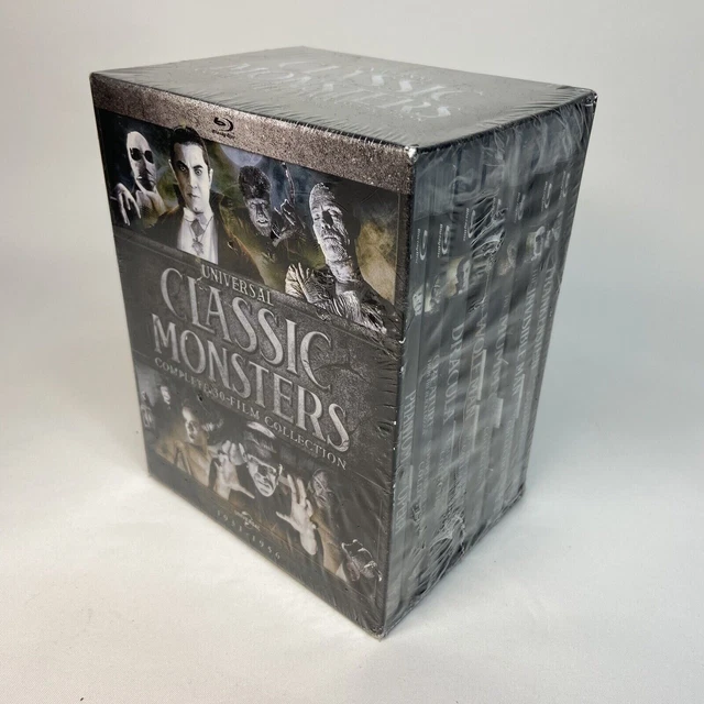 UNIVERSAL CLASSIC MONSTERS Complete 30-Film Collection Blu-Ray Boxset £ ...