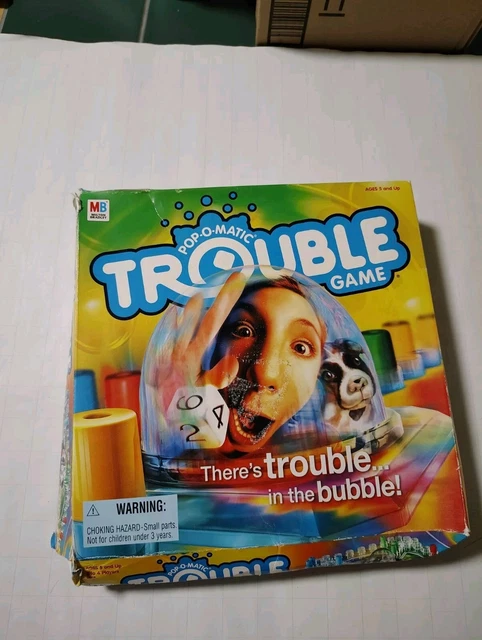 HASBRO GAMING TROUBLE Board Game for Kids Ages 5 and Up 2-4 Players $12 ...