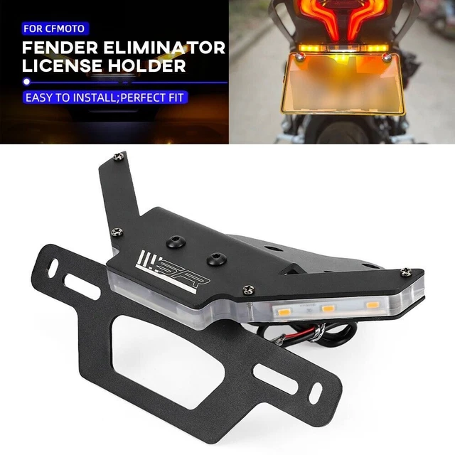 REAR FENDER LICENSE Plate Holder for CF MOTO 450SR 2022 2023 CF 450 SR ...