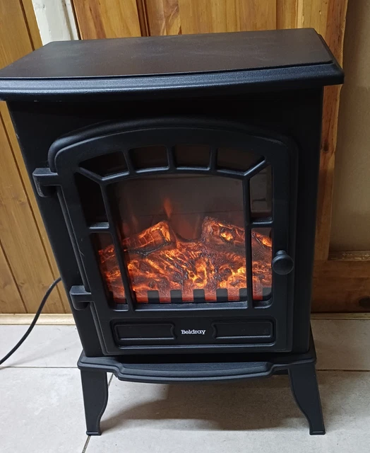 BELDRAY TERESINA 2KW Electric Freestanding Mini Stove 2-Heat Settings ...