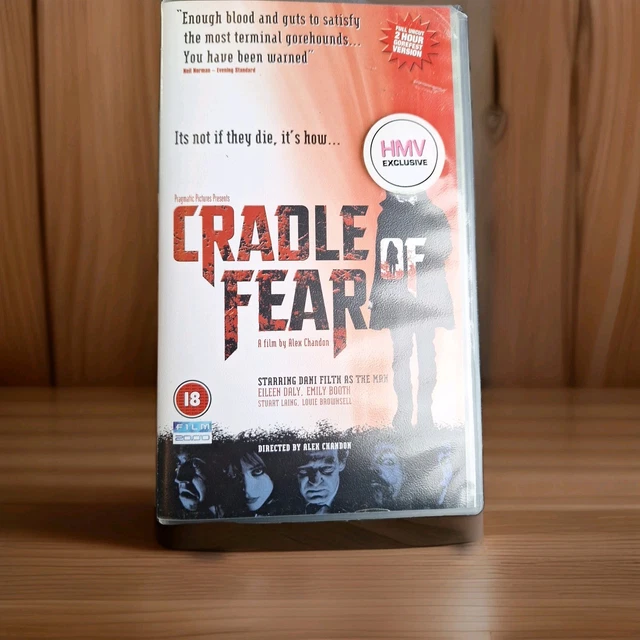CRADLE OF FEAR Vintage Horror VHS Tape RARE £26.68 - PicClick UK