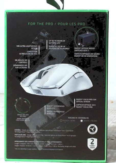 NEW OPEN BOX Razer Viper V2 Pro Lightweight Wireless Optical Gaming ...