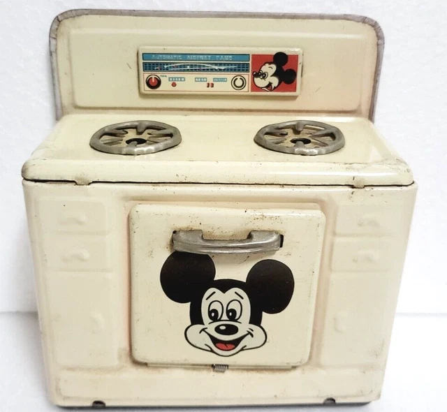 MARUYOSHI TIN TOY Disney Gas cooker 1960s Vintage Old Mickey Mouse EUR ...