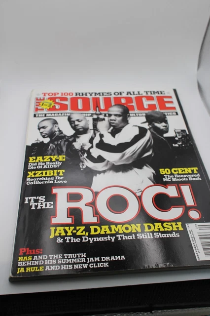 THE SOURCE MAGAZINE **Jay-Z / Nas / Eazy-E Death Nwa** Rap Hip-Hop ...
