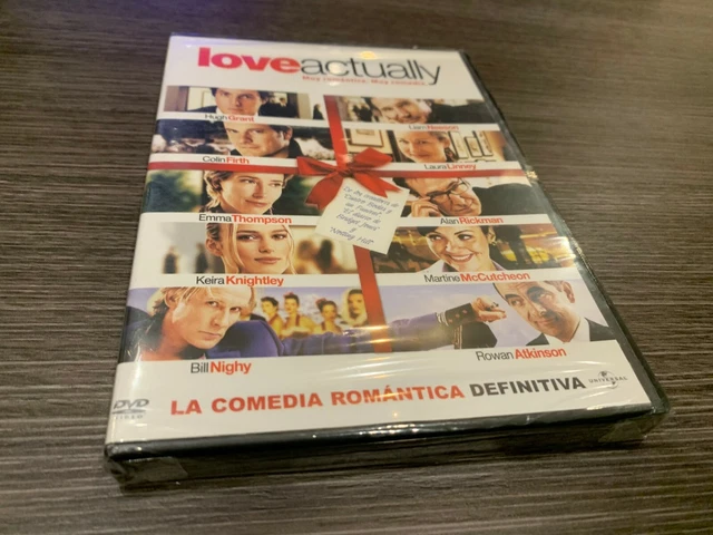 LOVE ACTUALLY DVD Liam Neeson Rowan Atkinson Hugh Grant Sealed New ...