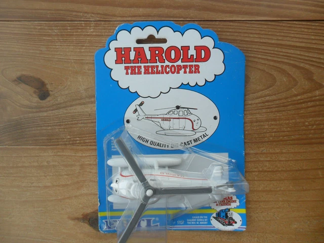 ERTL THOMAS THE Tank Engine & Friends Helicopter - HAROLD NEW 1990 ...