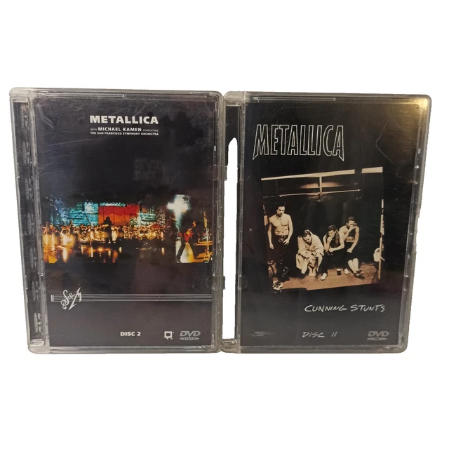 METALLICA CUNNING STUNTS Disc 2 & Michael Kamen Disc 2 DVD Region 2 3 4 ...