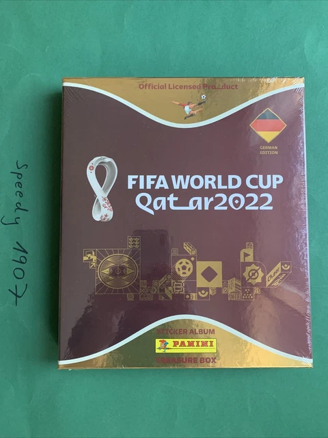 PANINI FIFA WORLD Cup Qatar 2022 Treasure Box Limited EDITION Factory Sealed £333.06 - PicClick UK