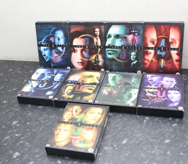 THE X FILES DVD Box Set Complete Seasons 1,2,3,4,5,6,7,8 ALL WORKING £ ...