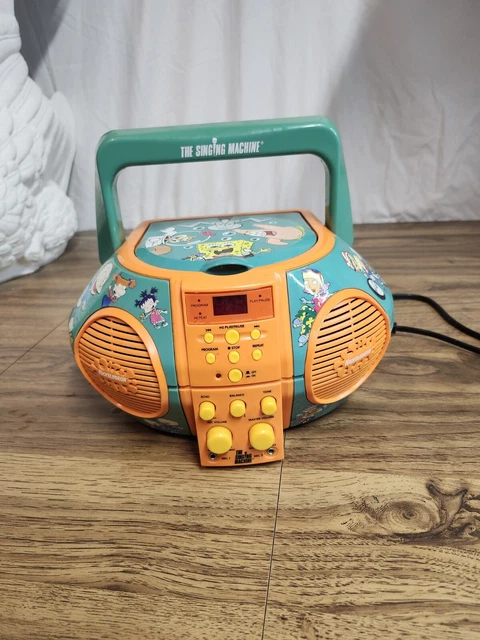 VINTAGE THE SINGING Machine Karaoke Nickelodeon Version $108.90 ...