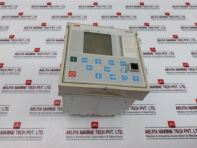 ABB REF615E_D FEEDER Protection And Control Relay REF615 48-250 VDC/100 ...