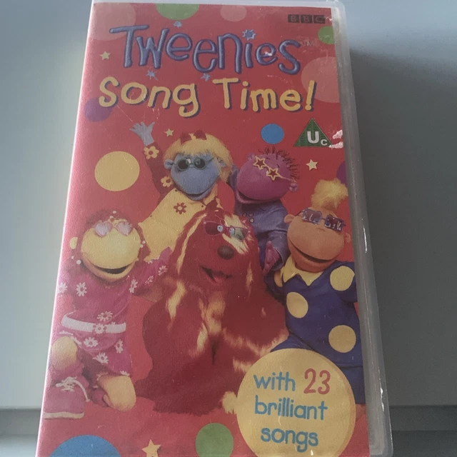 TWEENIES SONG TIME Bbc Video Fizz Milo Bella Jake Pal Vhs Video Kids ...