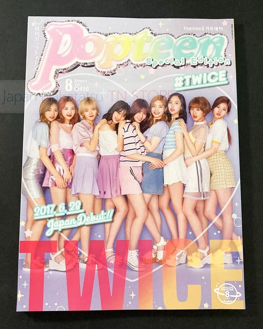 TWICE POPTEEN JAPANESE Girls Fashion Magazine SPECIAL EDITION August 2017 Japan £12.71 - PicClick UK