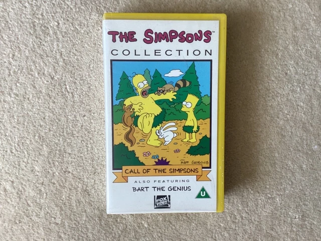 THE SIMPSONS COLLECTION - Vhs Video - Call Of The Simpsons + Bart The ...