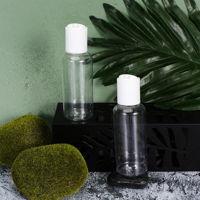 10 PZ CONTENITORE bottiglie ricaricabili vetro spray trucco da viaggio ...