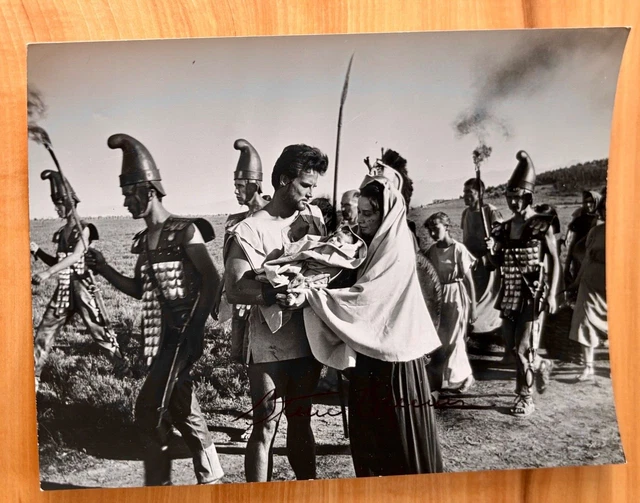 STEVE REEVES 18X24 cm Signiertes Original Vintage Foto | Autogramm ...