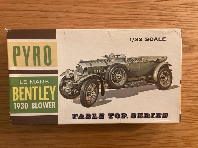 VINTAGE 1965 COMPLETE PYRO 1/32 Le Mans Bentley £11.58 - PicClick UK