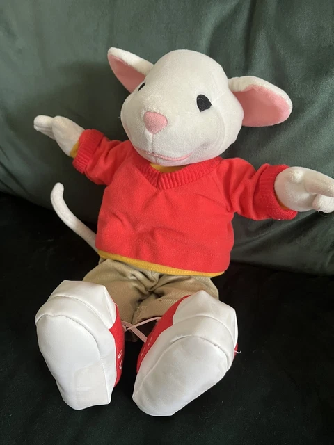 STUART LITTLE PLUSH 14" Mouse Stuffed Animal Toy by Hasbro Vintage 1999 ...