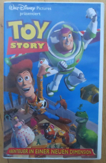 TOY STORY - Original Walt Disney - VHS Videocassette mit Hologramm ...