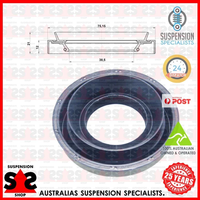 SHAFT SEAL, DRIVE Shaft Suit NISSAN Navara Platform/Chassis (D22) 3.2 D 4WD EUR 20,51 - PicClick FR