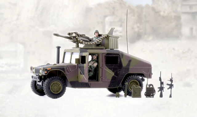 WORLD PEACEKEEPERS HUMVEE Assorted 1:18 Scale Toy Soldiers Assorted ...