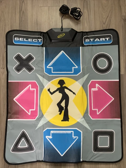 INTEC PS2 DDR Mat Dance Dance Revolution Wired Dance Pad Playstation 2 ...