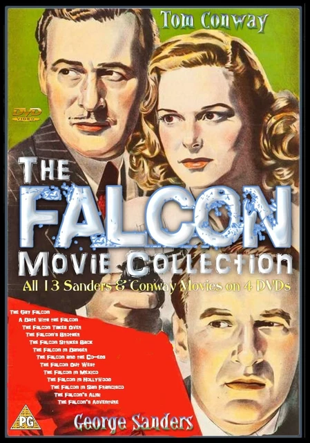 THE FALCON MOVIE Collection George Sanders, Tom Conway in ALL 13 Films ...