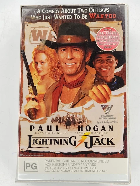 LIGHTNING JACK VHS Clamshell roadshow Entertainment PAL $35.00 ...