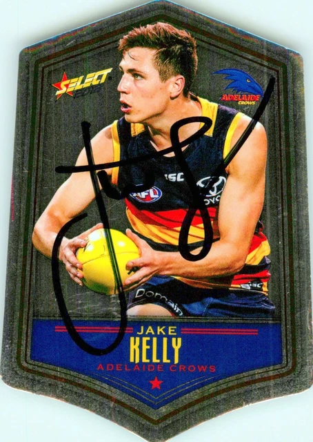 SIGNED 2018 ADELAIDE CROWS AFL Card JAKE KELLY Silver Die Cut $19.99 ...