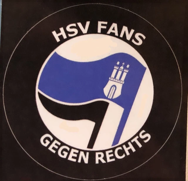 HSV FANS GEGEN Rechts 100 Sticker EUR 4,99 - PicClick DE