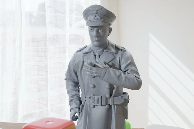 GERMAN WW2 OFFICER Standing and Pointing - 1/35 Scale - WW2 Soldier ...
